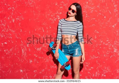 Creative Concept Beautiful Sexy Girl Stock Photo Edit Now