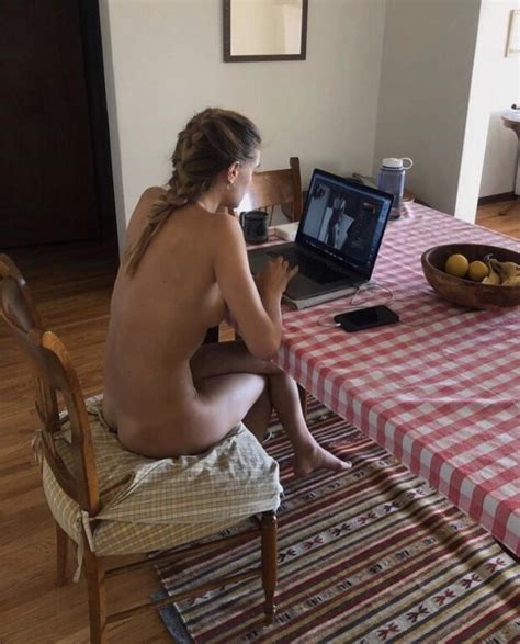 Nude Amateur Girlfriend Working From Home P2019h
