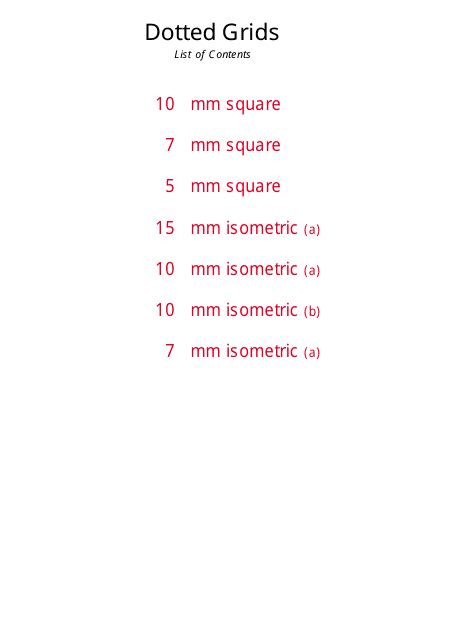 Dotted Grid Paper Templates Download Printable Pdf Templateroller