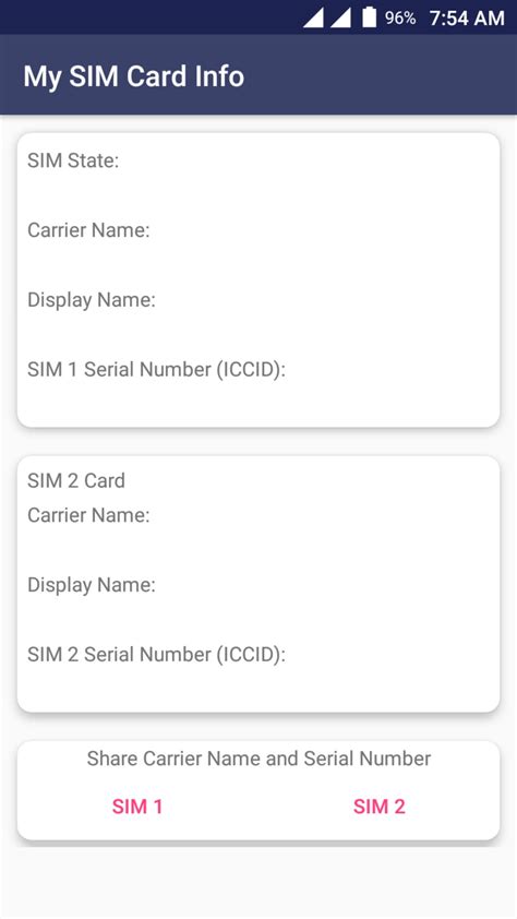 My SIM Card Info For Android Download