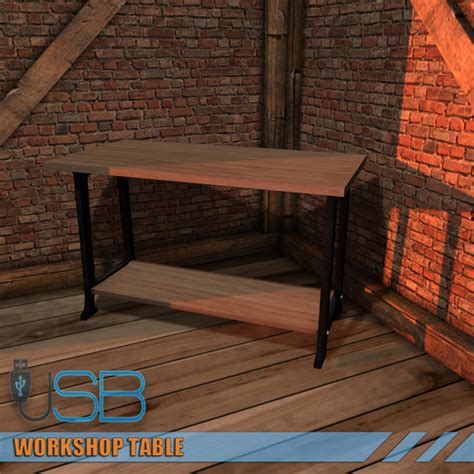 Second Life Marketplace [usb] Workshop Table