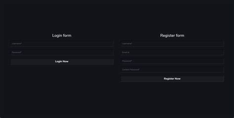 Tailwind Css Neumorphism Login And Registration Form