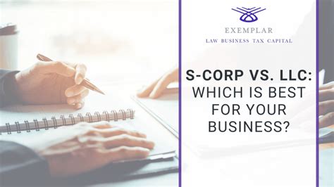 S Corp Vs LLC Which Is Best For Your Business Exemplar Companies
