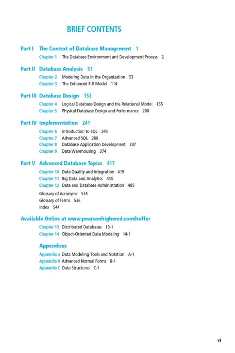 Modern Database Management