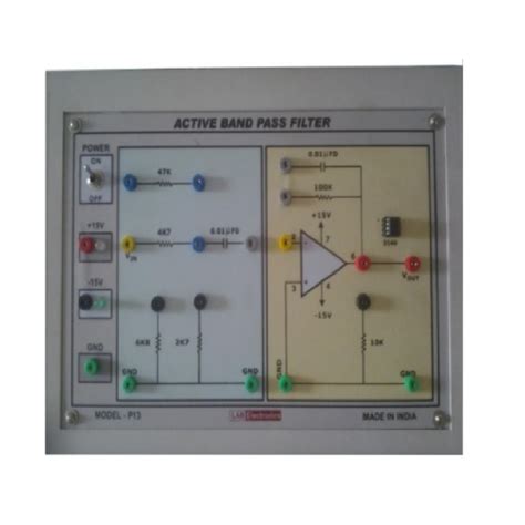Active Band Pass Filter Lab Electronics Chennai Maharashtra