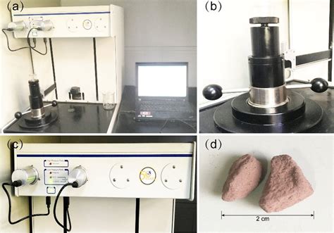 The Autopore Iv And Sample A Mercury Intrusion Porosimetry B The The Autopore Iv And Sample A Mercury Intrusion Porosimetry B The