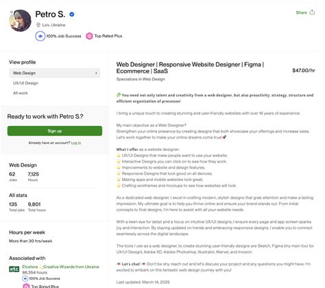 Upwork Profile Examples For Freelance Beginners Upwork