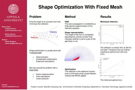 Ppt Shape Optimization With Fixed Mesh Powerpoint Presentation Free Download Id3808506