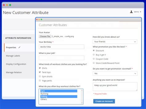 magento 2 customer attributes extension create and manage attributes