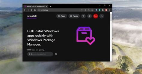 How To Bulk Install Apps With Winstall In Windows Technoresult