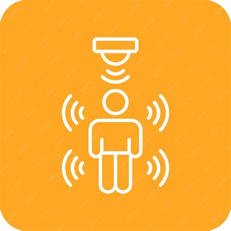 Premium Vector Motion Sensor Icon