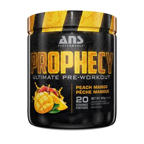 Ans Performance Prophecy Preworkout 20 Servings Serious Supplements