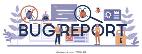 3 815 Bug Report Images Stock Photos Vectors Shutterstock