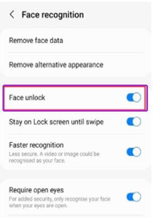 Ways To Fix Face Unlock Not Working Android