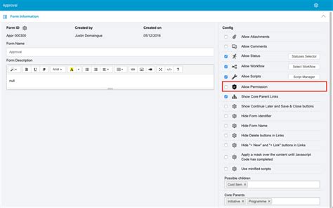 Manage Form Builder Permissions Plutora Knowledge Base