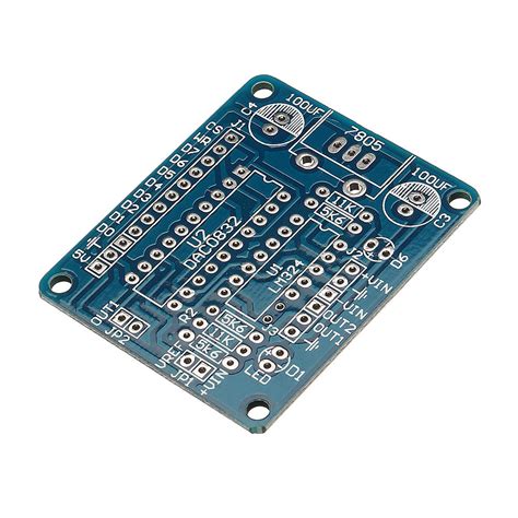 Dac Diy Module Kits Dac Waveform Generator Unipolar Bipolar Outputs Electronic Component