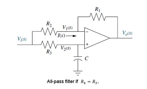 solved if r1 r2 circuit figure will be known as all pass