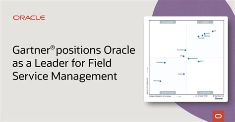 Srikar Bandreddi On Linkedin Gartner Magic Quadrant For Field Service Management