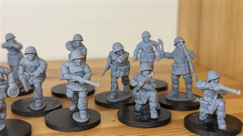 Review Of Flank March Miniatures Black Death Ww2 Soviet Naval Infantry 3d Print Files
