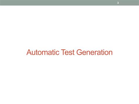 A Survey On Automatic Test Generation And Crash Reproduction Pptx