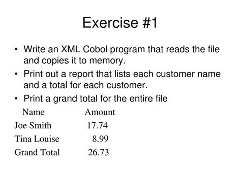 Ppt Xml And Cobol Powerpoint Presentation Free Download Id 2983201