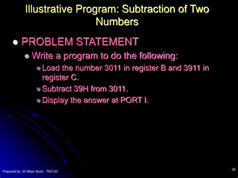 Ppt Tk 2633 Microprocessor And Interfacing Powerpoint Presentation