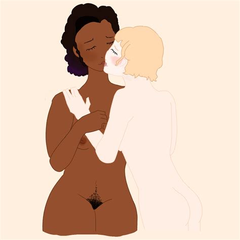 Rule 34 Ass Black Hair Blonde Hair Blush Breasts Out Closed Eyes