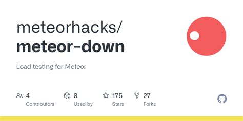 GitHub Meteorhacks Meteor Down Load Testing For Meteor