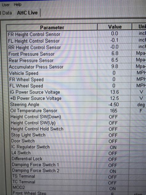 New Rear Spring On 03 Lx Now Get C1713 Code Page 2 Ih8mud Forum