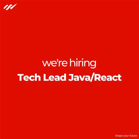 Maltem Africa On Linkedin Hiring Techlead Java React