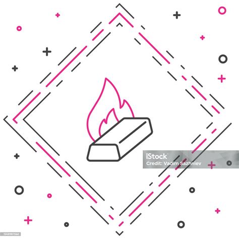 선 흰색 배경에 격리된 아이콘이 쏟아지는 녹은 금 국자에서 용융 금속이 쏟아졌습니다 다채로운 개요 개념입니다 벡터 강철에 대한 스톡 벡터 아트 및 기타 이미지 Istock