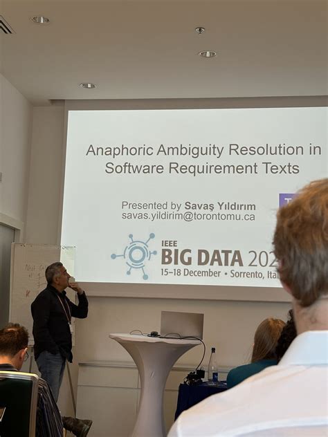 Savaş Yıldırım On Linkedin We Presented Our Paper Anaphoric Ambiguity