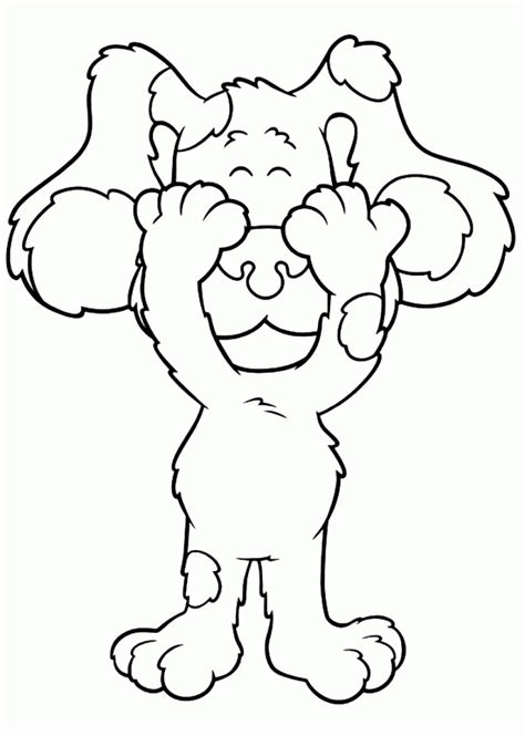 Blues Clues Color Pages Coloring Home