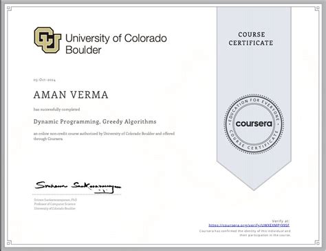 Im Happy To Share My Coursera Certificate Aman Verma