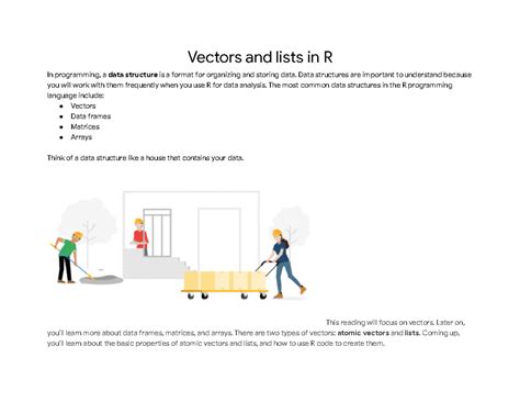 Vectors And Lists In R Data Structures Are Important To Understand