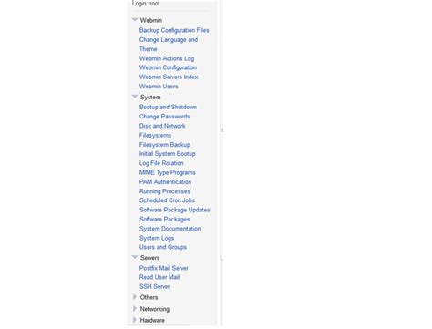 “webmin” Installation On Linux Syste