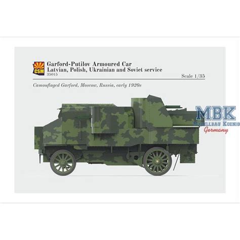 Garford Putilov Armoured Car Lv Pl Ua Ru Serv