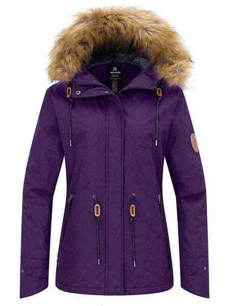 Womens Waterproof Snow Ski Jacket Warm Winter Coat And Raincoat Atna