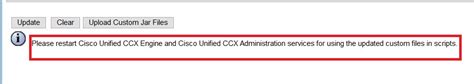 Solved Uccx 9 Failed To Load Script Cisco Community