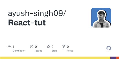 GitHub Ayush Singh09 React Tut
