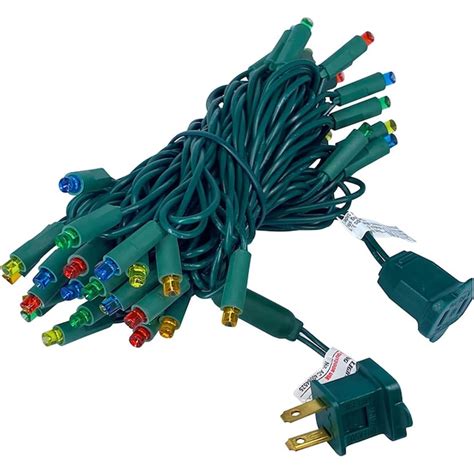 Holiscapes 400 Count Multi Color Led Christmas String Lights 100 Count