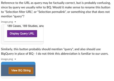 Improve Wording For Query Buttons Issue ImagingDataCommons IDC WebApp GitHub