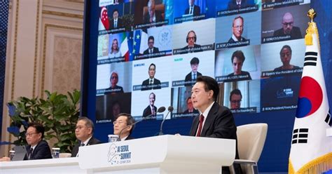 [글로벌 Ai 중심국가 도약] 세계 Ai 리더 서울에 총집결…안전·혁신·포용 3대가치 협력 결의