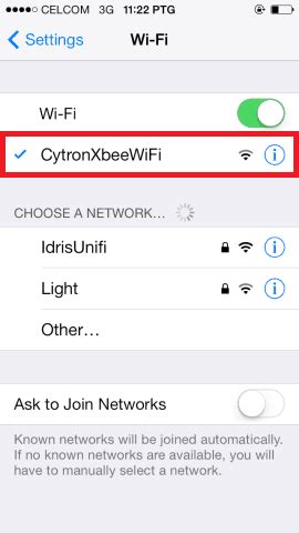 Xbee WiFi In Soft AP Mode