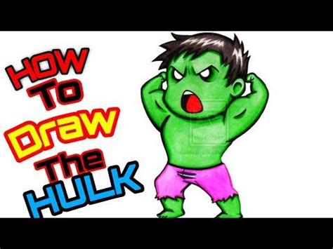 How To Draw Avengers Hulk Drawing The Hulk Simple Step By Step Video Lesson Hulk Avengers How