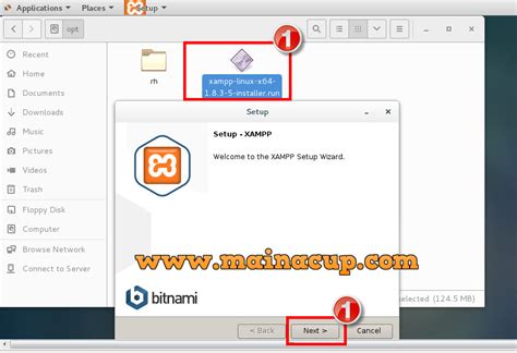การติดตั้ง xampp บน linux centos 7 แบบ gui รับสอนเขียนโปรแกรม php