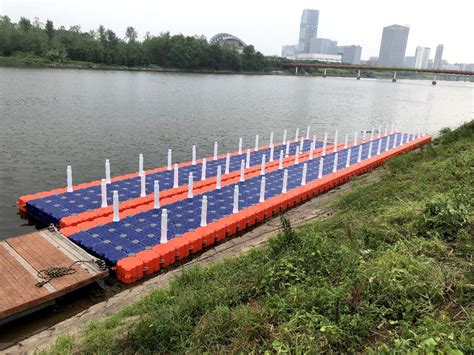 China HDPE Floating Modular Dock Floating Block For Jet Ski China Floating Dock Floating Block