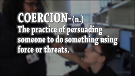 Coercion Youtube