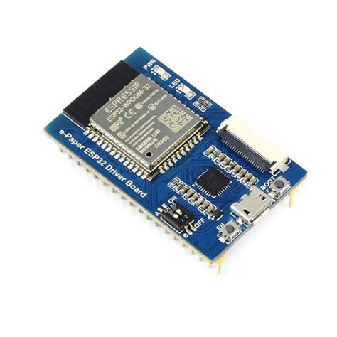 Waveshare Universal E Paper Driver Board With Wifi Bluetooth Soc Esp32 Onboard Supports Various