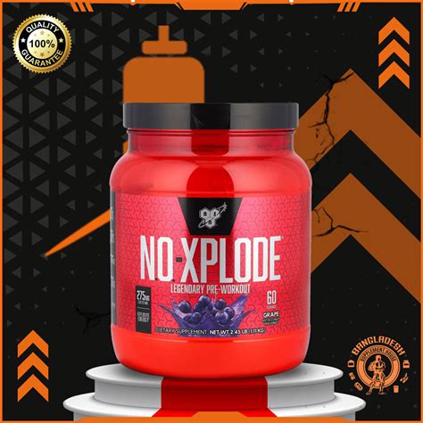 Bsn No Xplode Pre Workout 60 Servings Best Price In Bd